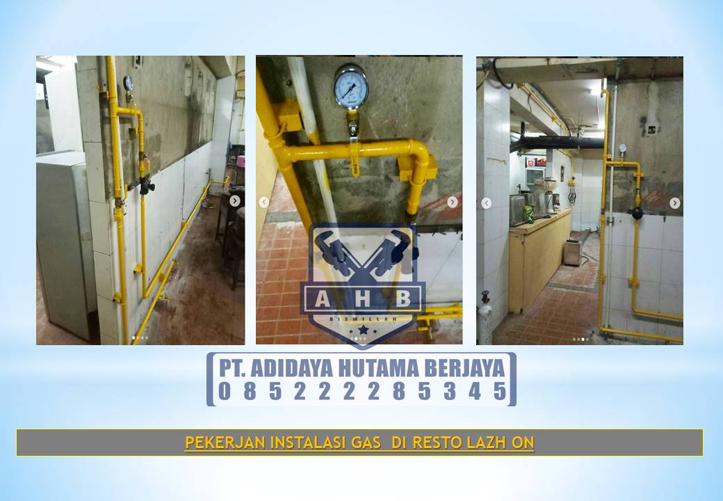 FOTO PROYEK GAS ~ JASA INSTALASI PIPA GAS RESTORAN | HOTEL | RUMAH ...